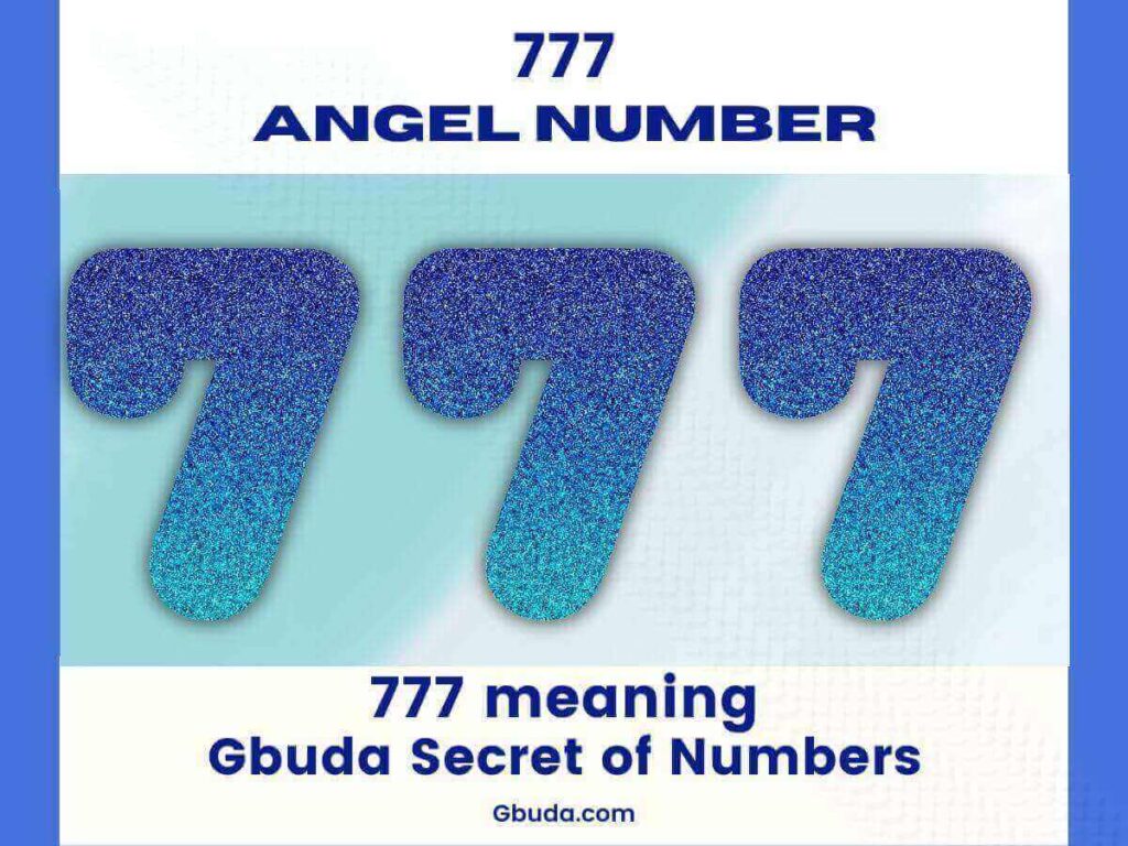 777 angel number meaning - Gbuda Numerology